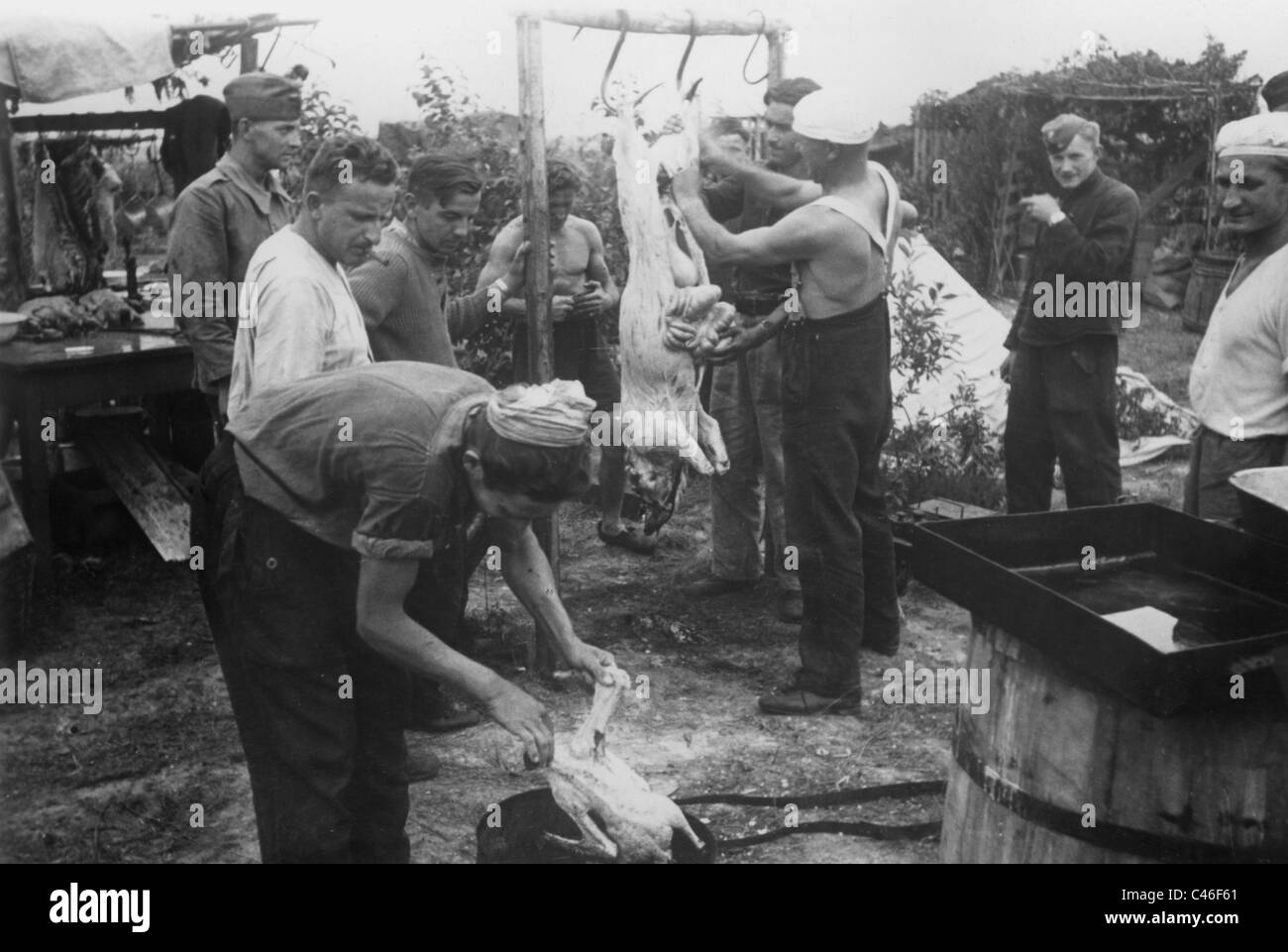 Second World War: Field Rations at German Wehrmacht Stock Photo - Alamy