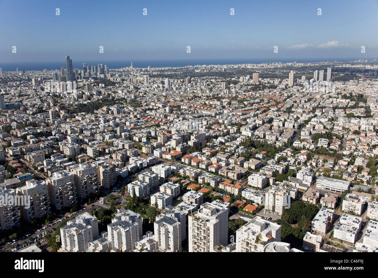 Aerial photograph city ramat gan hi-res stock photography and images ...