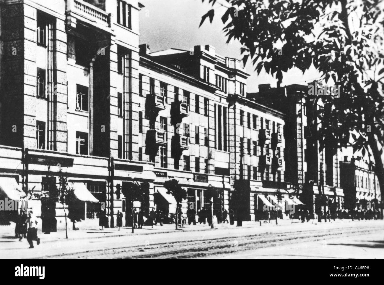 Second World War: Destroyed Cities in the Soviet Union Stock Photo - Alamy