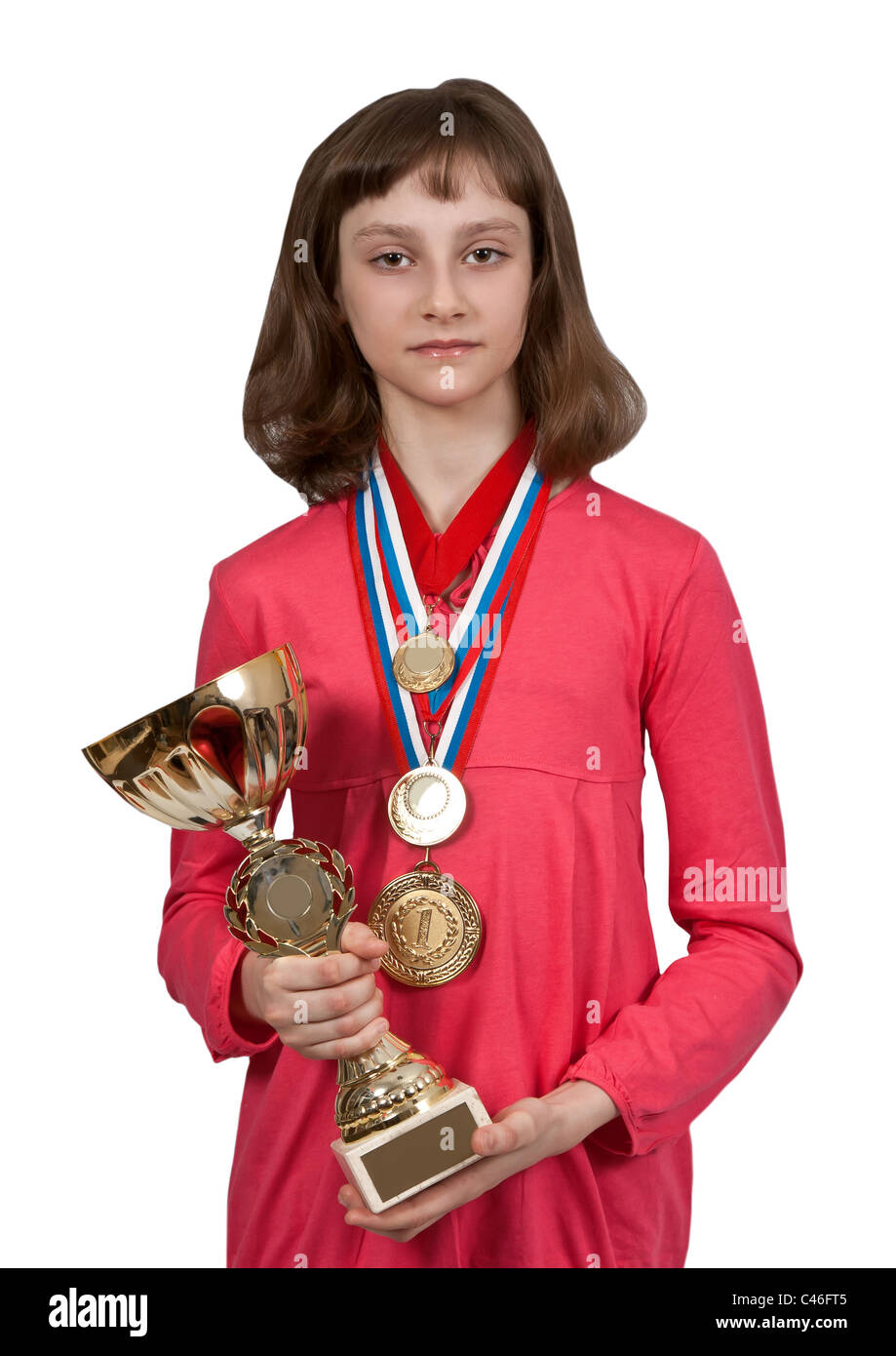 Gold cup medals hi-res stock photography and images - Alamy