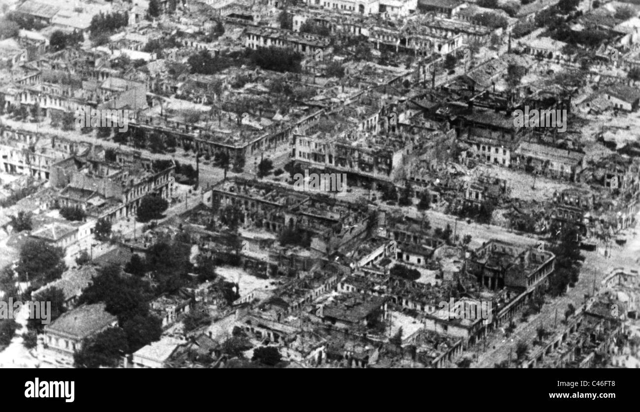 Second World War: Destroyed Cities in the Soviet Union Stock Photo - Alamy