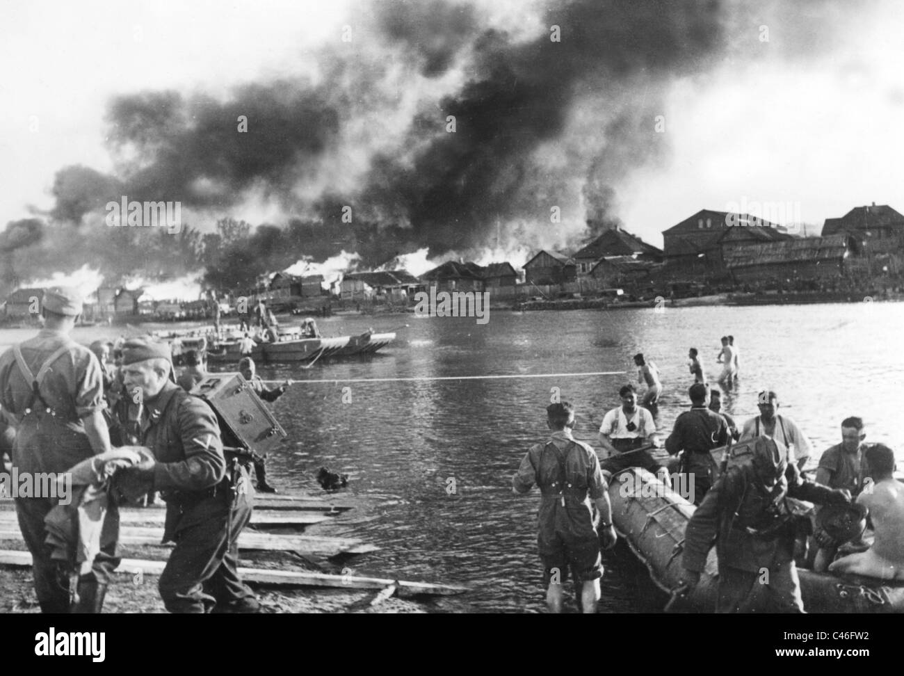 Second World War: Destroyed Cities in the Soviet Union Stock Photo - Alamy