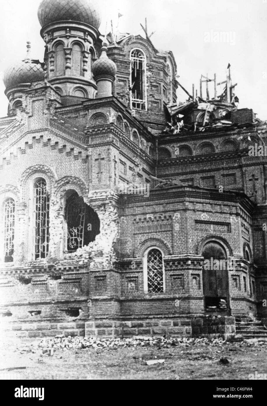 Second World War: Destroyed Cities in the Soviet Union Stock Photo - Alamy