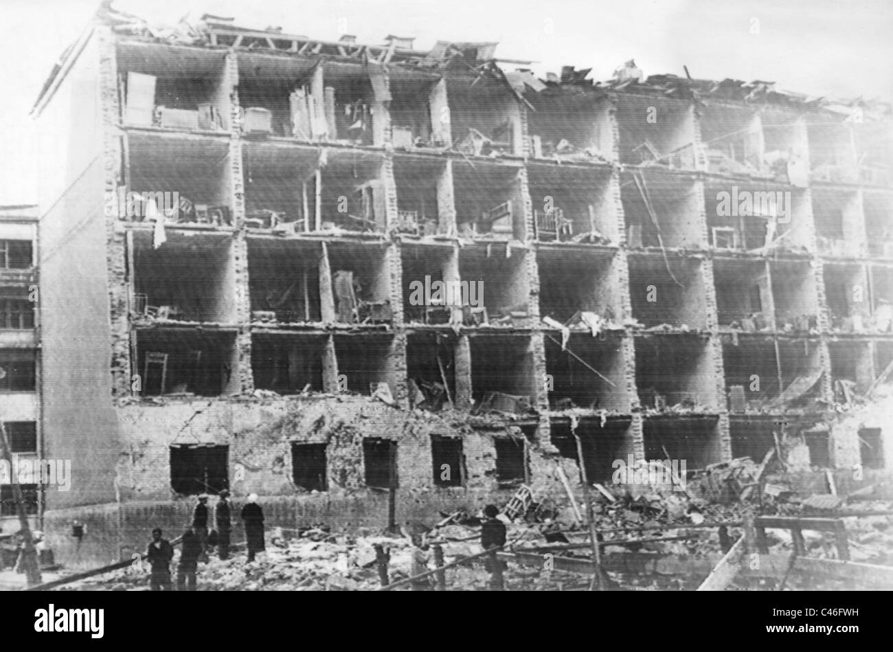 Second World War: Destroyed Cities in the Soviet Union Stock Photo - Alamy