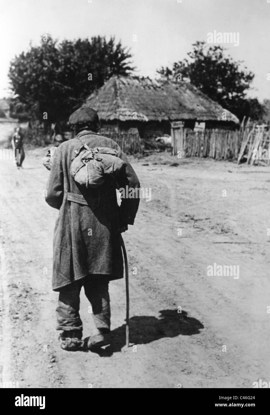 Second World War, Russian Civil Population: Distress, Refugees, 1941 ...