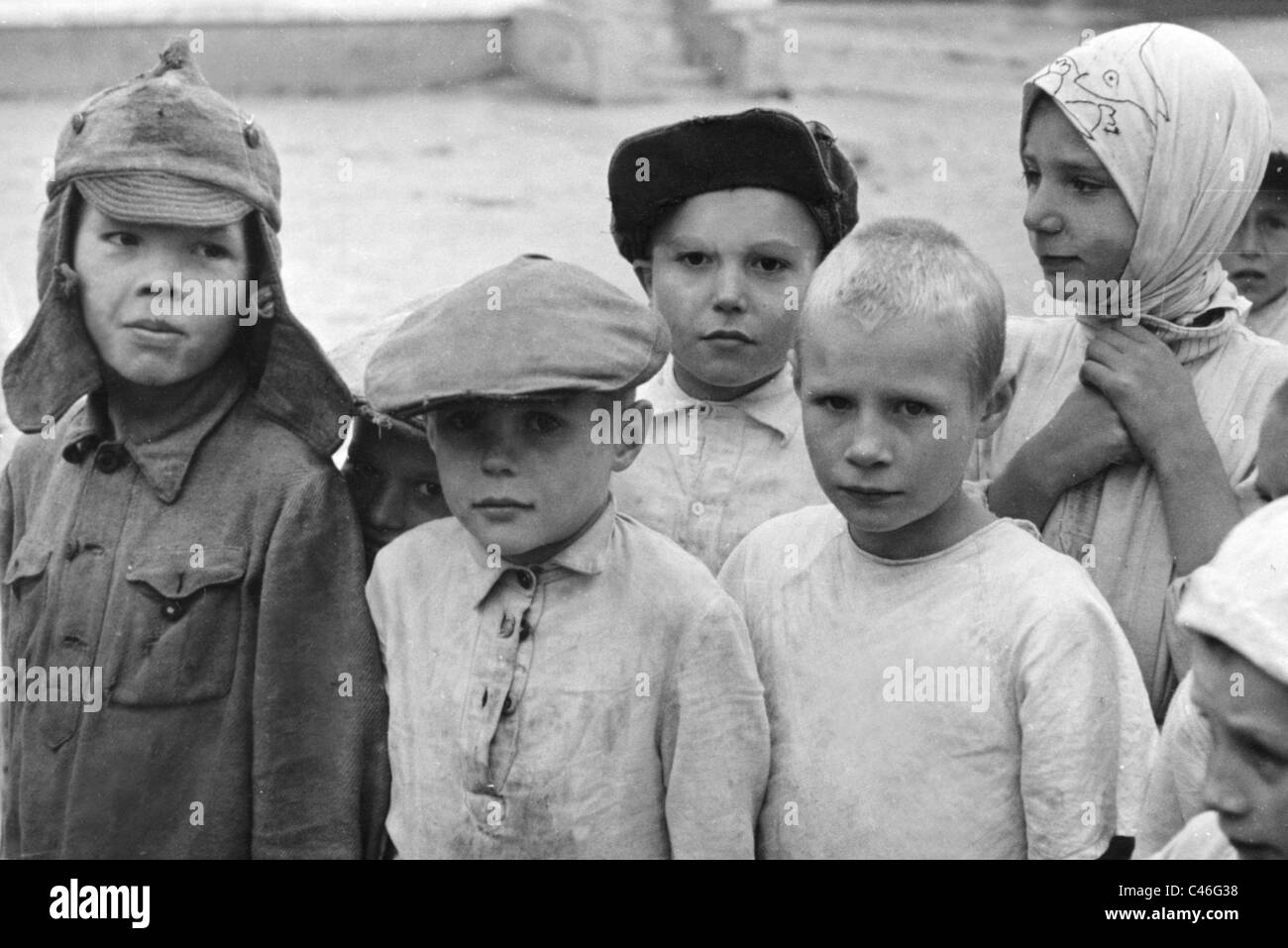 Second World War, Russian Civil Population: Distress, Refugees, 1941 ...