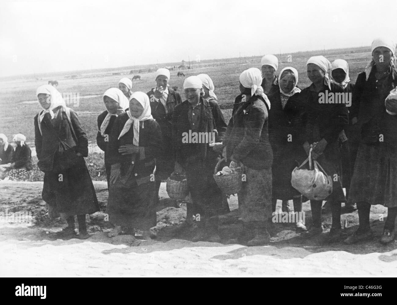 World War Russian Civil Population High Resolution Stock Photography ...