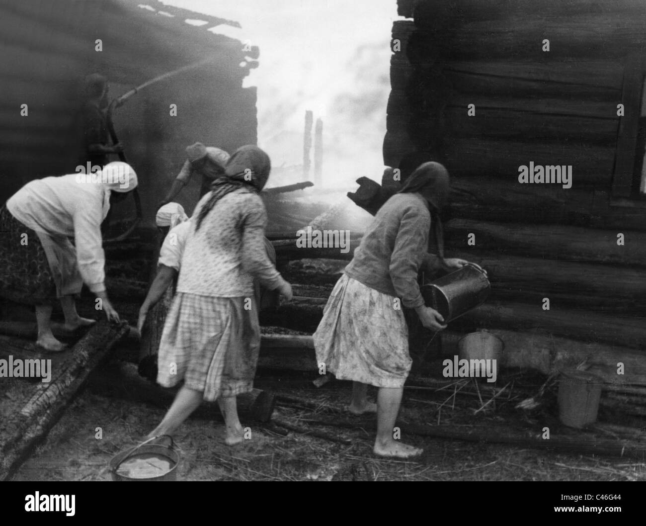 Second World War, Russian Civil Population: Distress, Refugees, 1941 ...