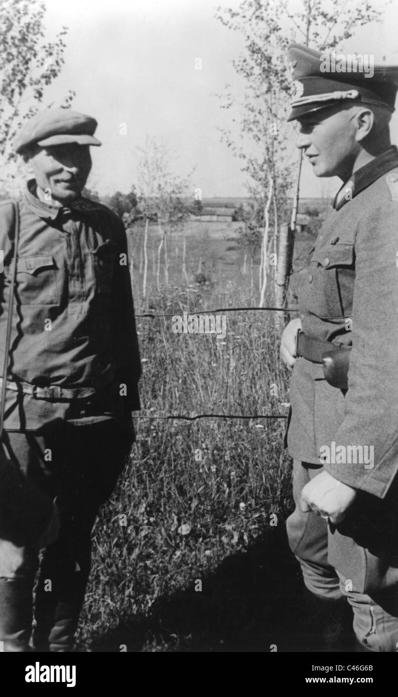 Nazi german officers Black and White Stock Photos & Images - Alamy