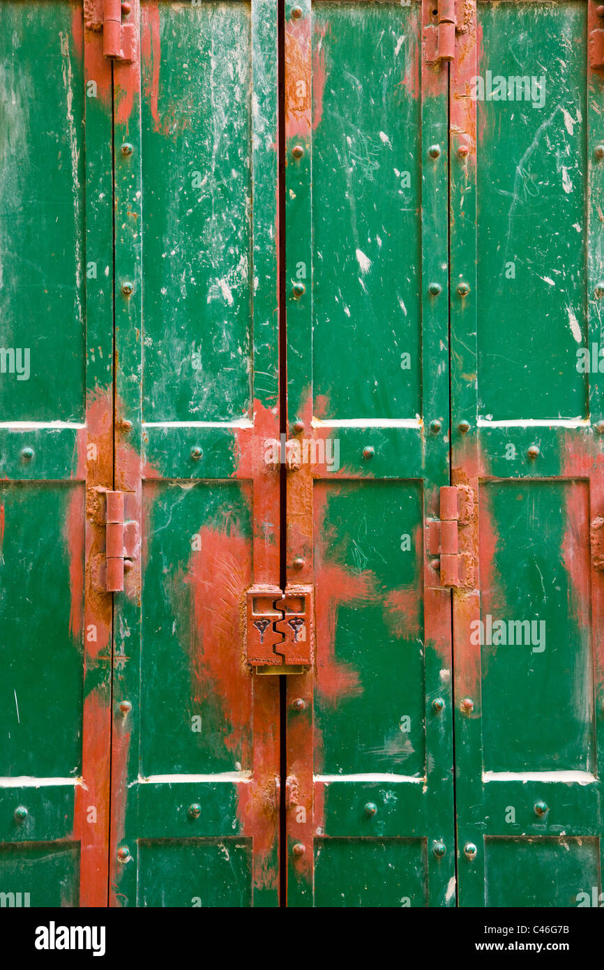 Photograph of an eastern door in Nazareth Stock Photo - Alamy