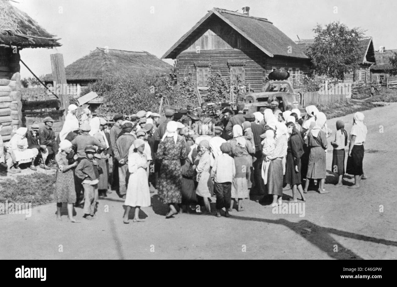 Second World War, Russian Civil Population under German Occupation ...