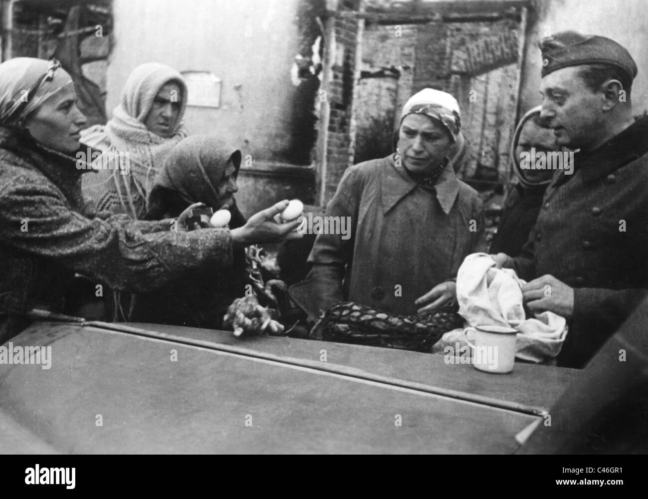 Second World War, Russian Civil Population under German Occupation ...