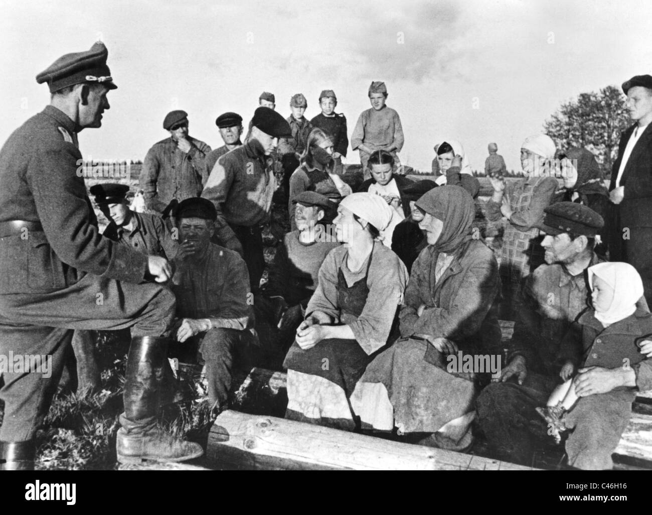 Second World War, Russian Civil Population under German Occupation ...