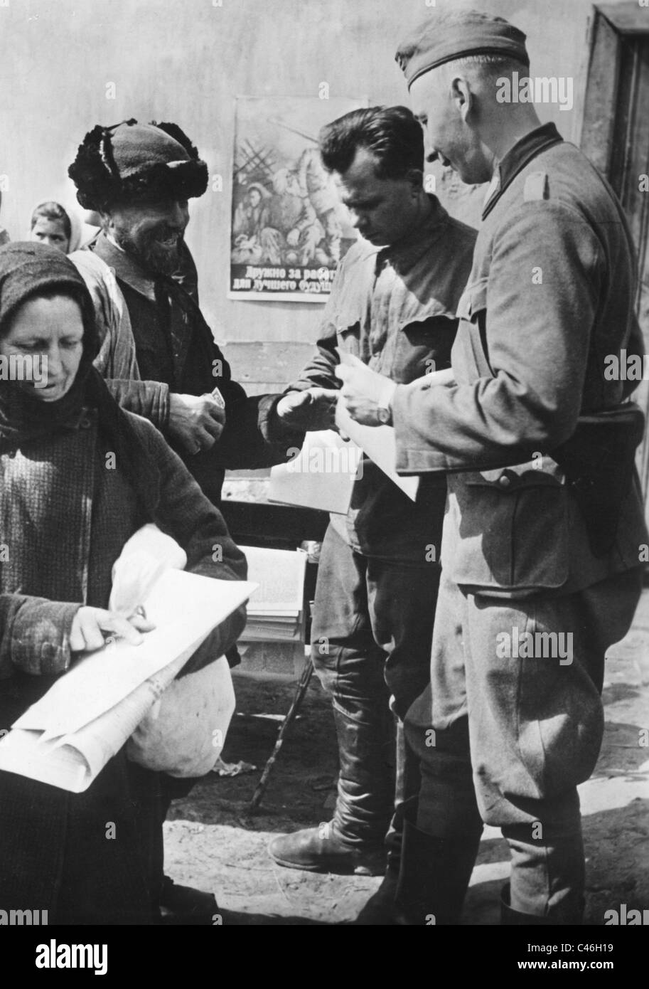 Second World War, Russian Civil Population under German Occupation ...