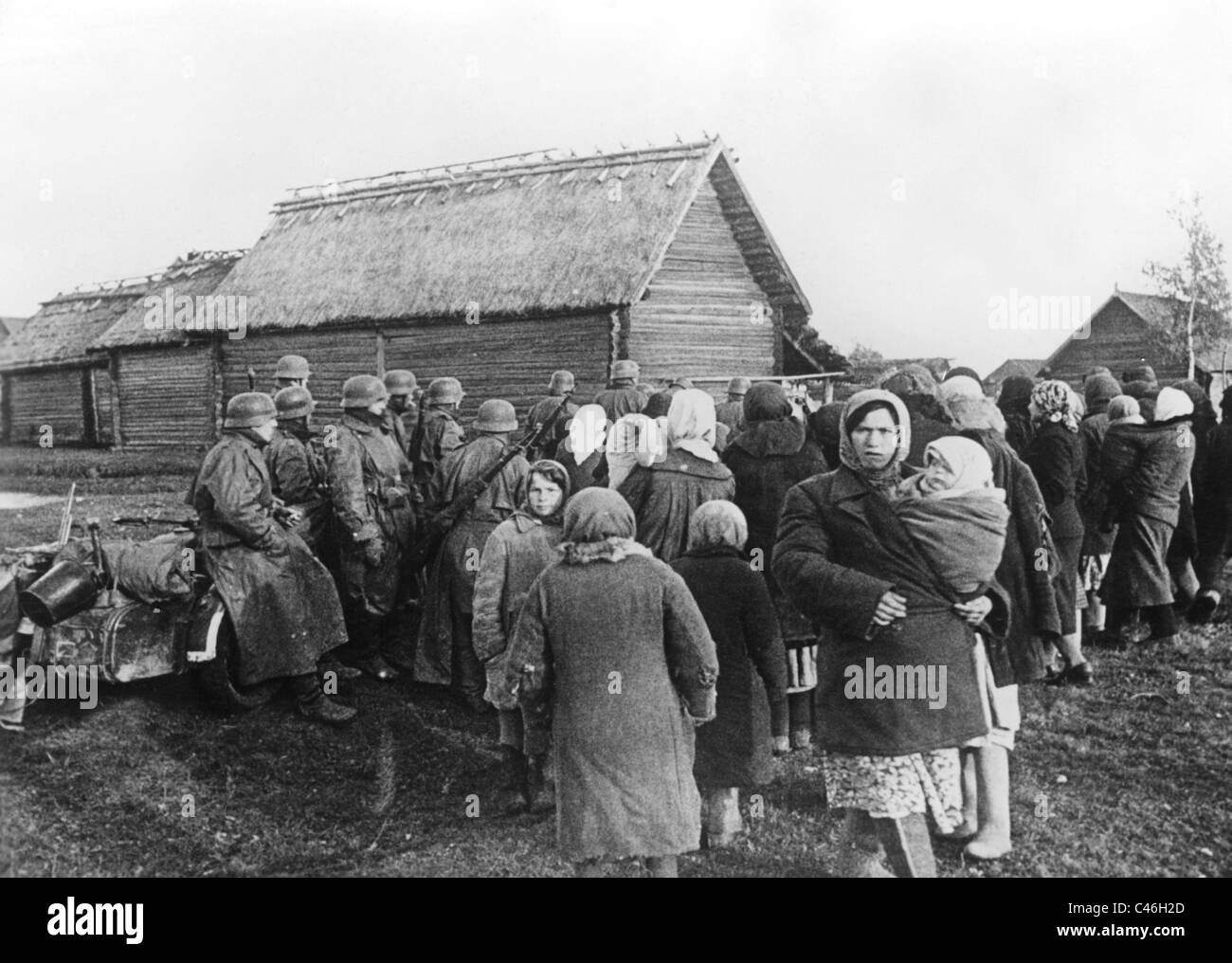 Second World War, Russian Civil Population under German Occupation ...