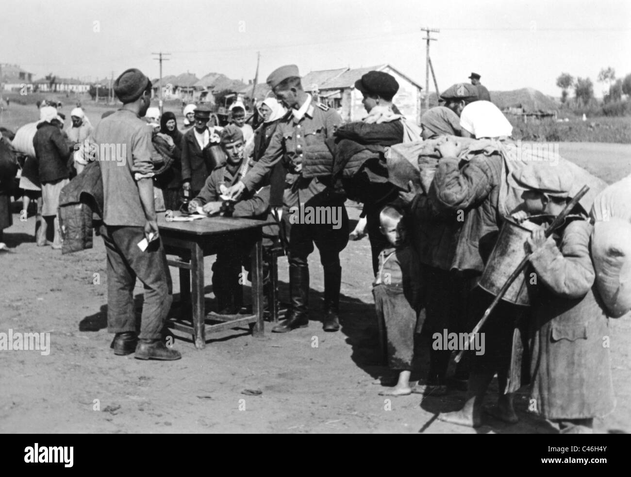 Second World War, Russian Civil Population under German Occupation ...