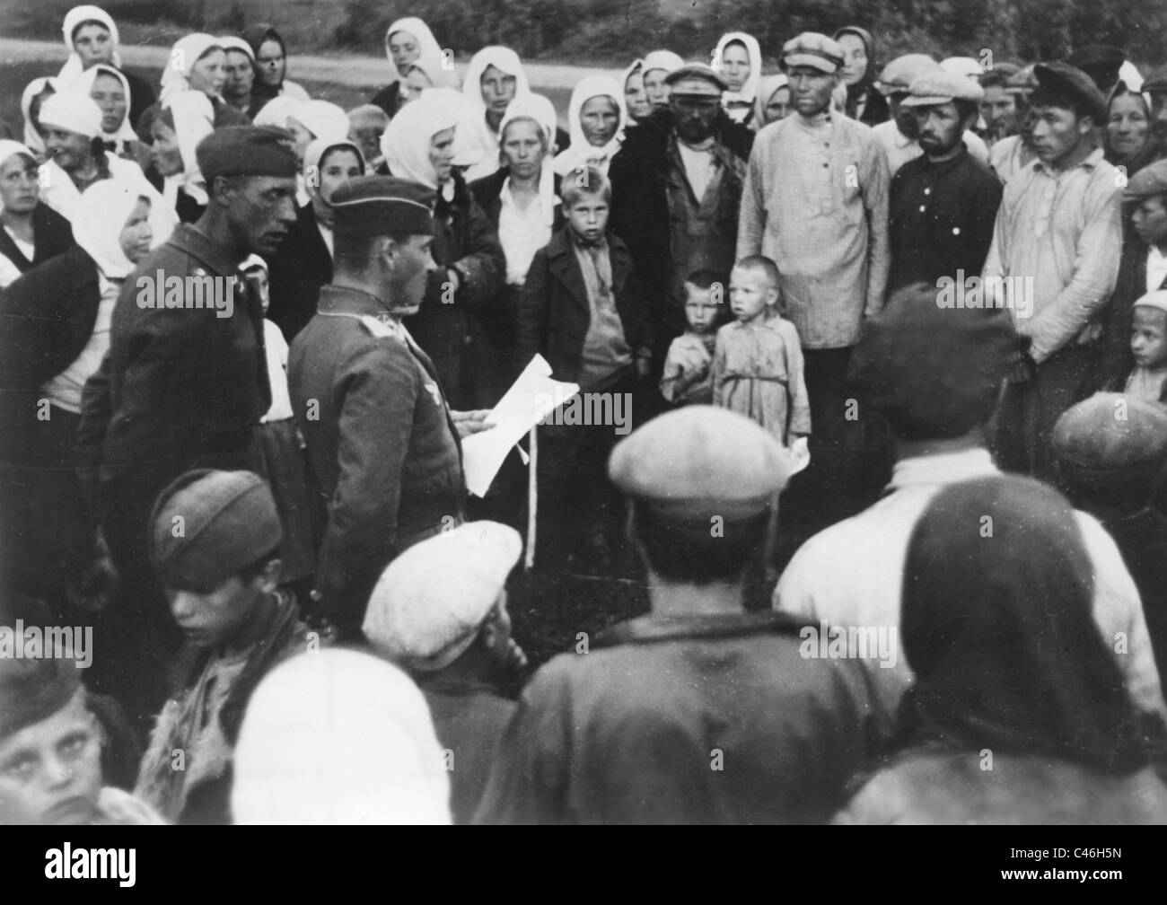 Second World War, Russian Civil Population under German Occupation ...