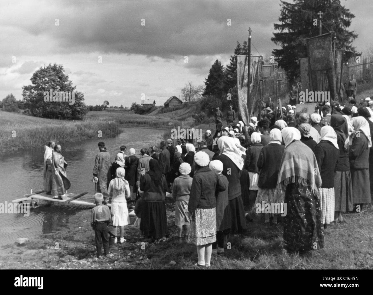 Second World War, Russian Civil Population: Russian Orthodox Church ...