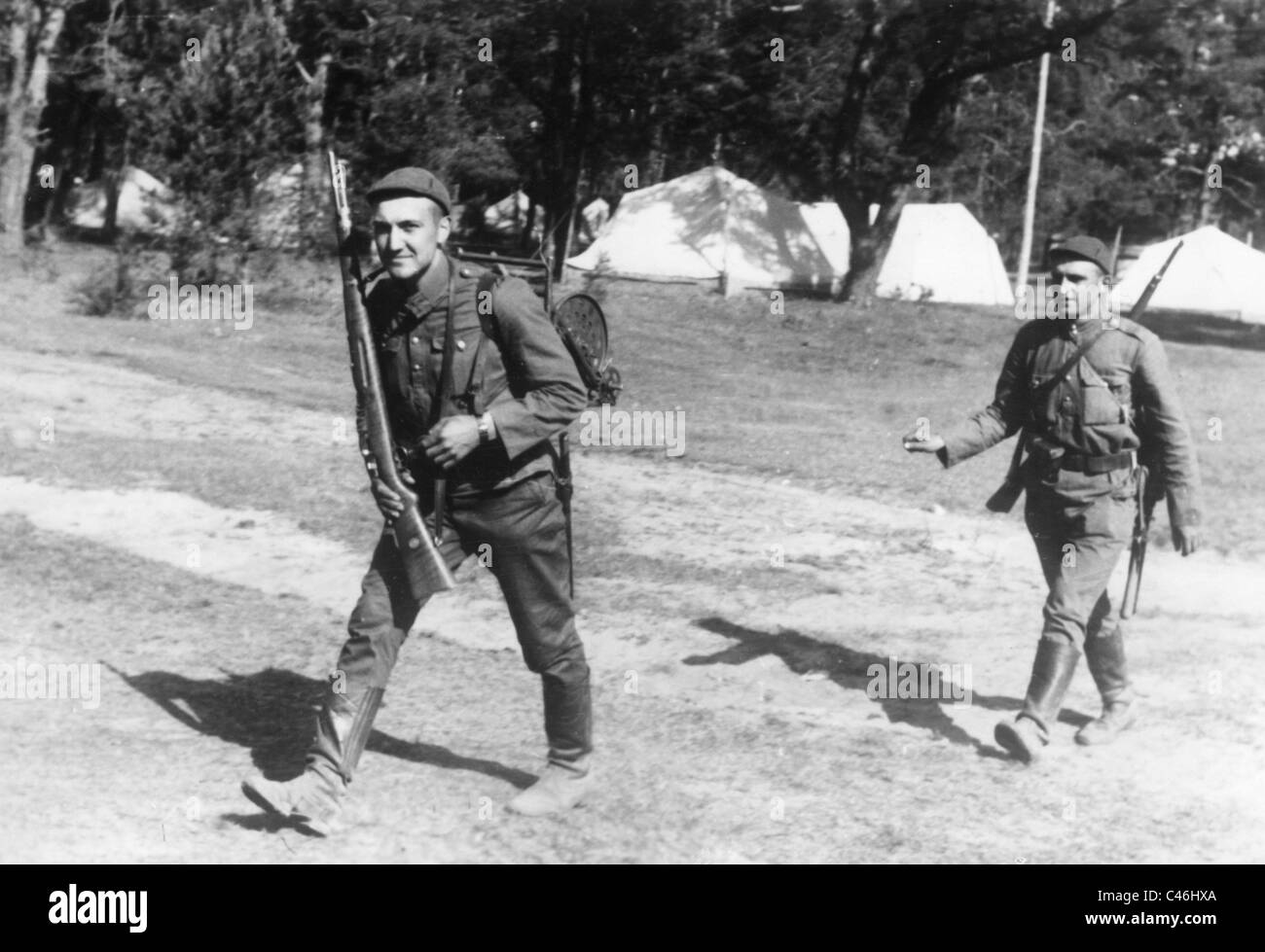 Second World War, Russian Prisoners of War: Turncoats Stock Photo - Alamy