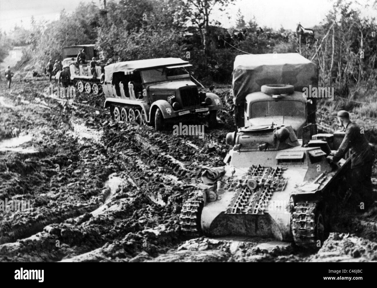Second World War: Battles near Rzhev, 1942-1943 Stock Photo - Alamy