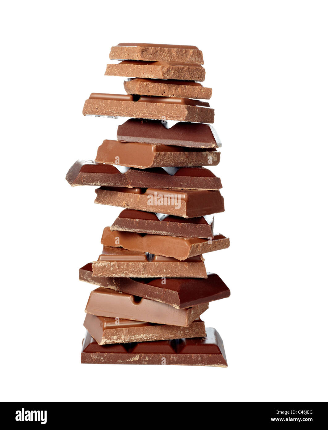 Food stack Cut Out Stock Images & Pictures - Alamy