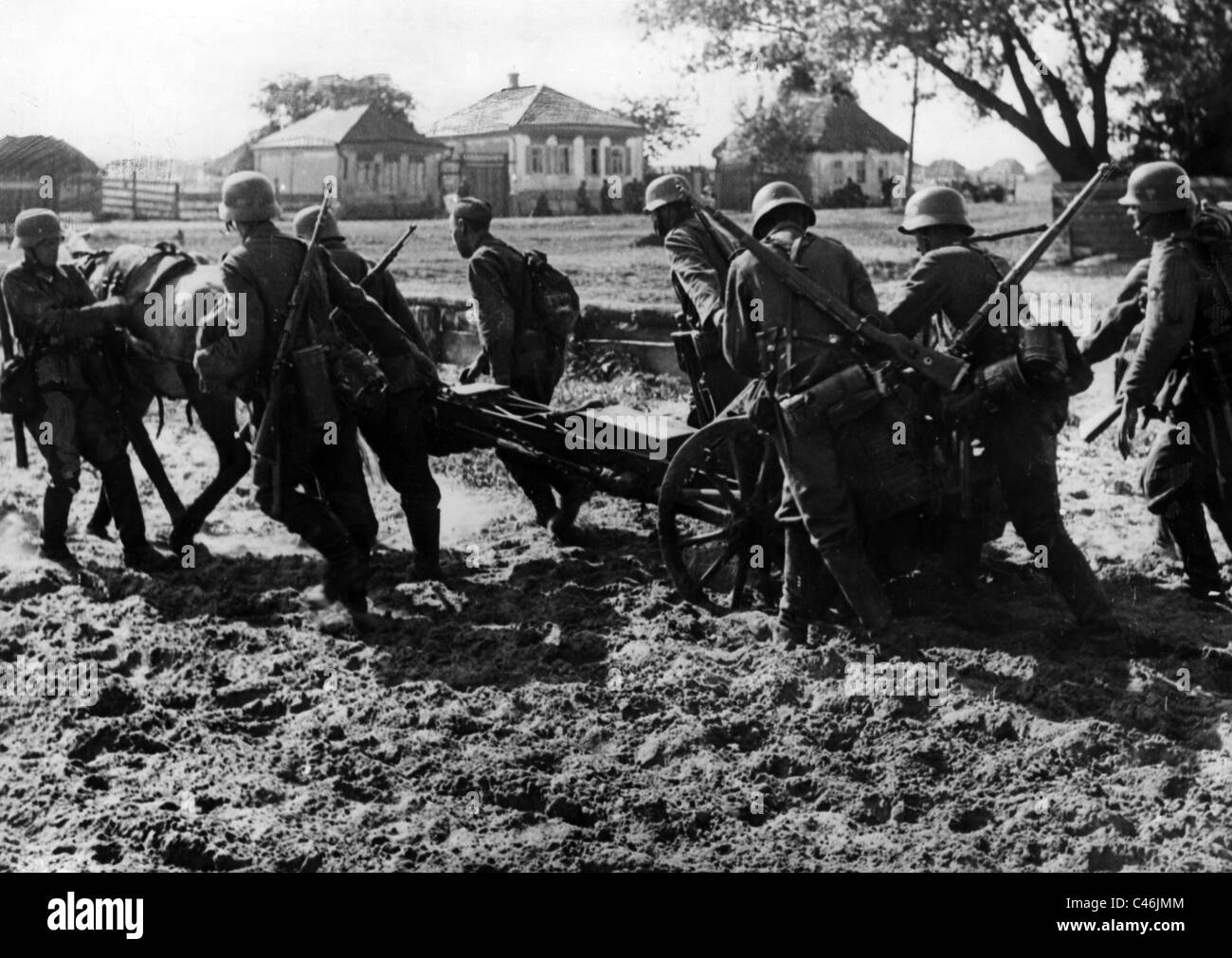 Crossing of wehrmacht nazi germany troops hi-res stock photography and ...