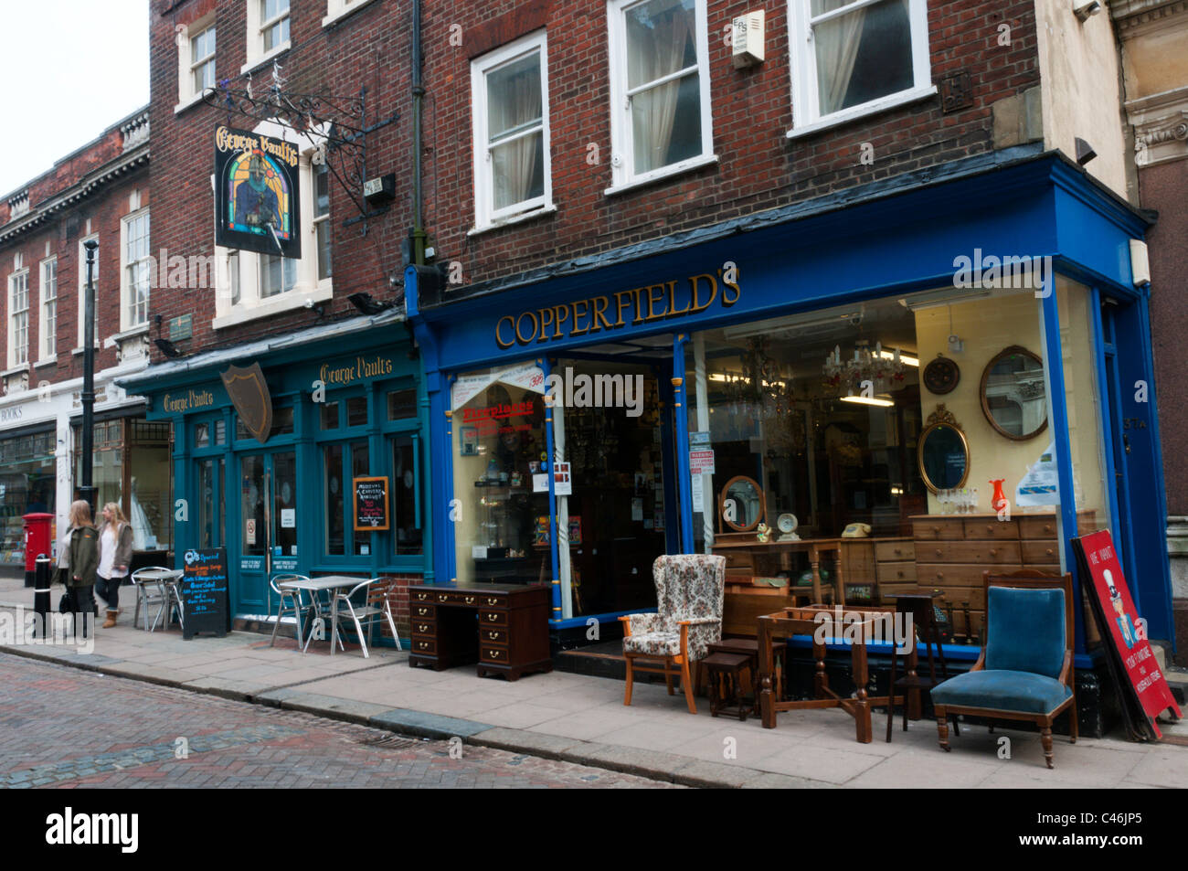 Copperfield's shop in Rochester, Kent, England Stock Photo - Alamy