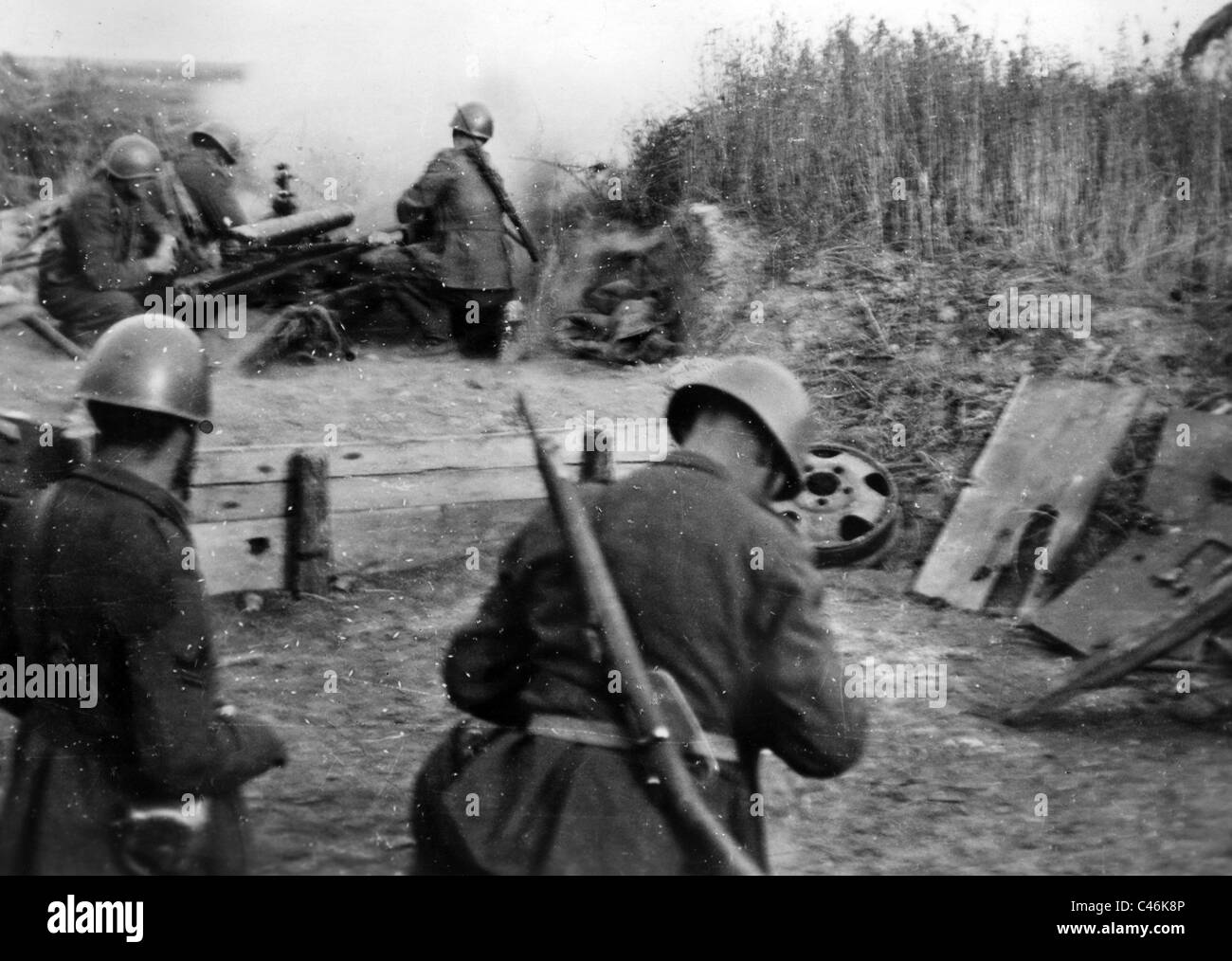 Second World War: Italian and Romanian Troops fighting in the ...