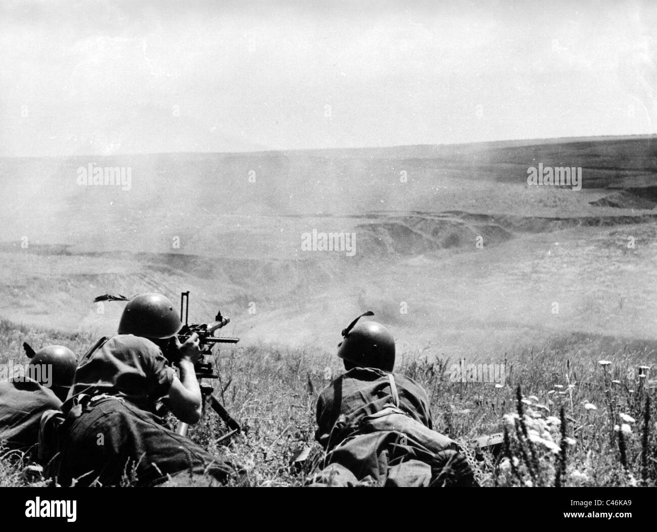 Second World War: Italian and Romanian Troops fighting in the ...
