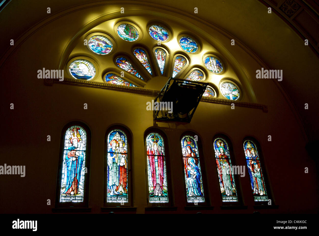 Tiffany windows hi-res stock photography and images - Alamy