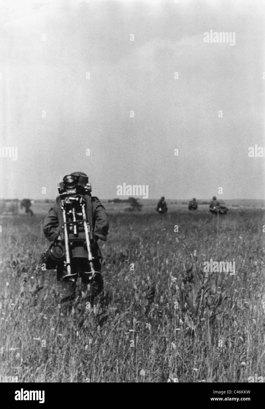 Second World War: German Army Group North and allied Axis troops ...