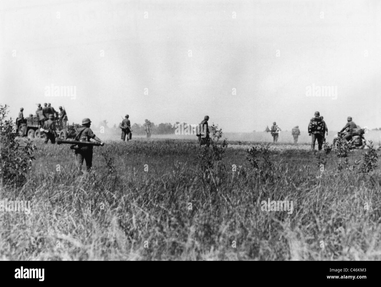 Second World War: German Army Group North and allied Axis troops ...