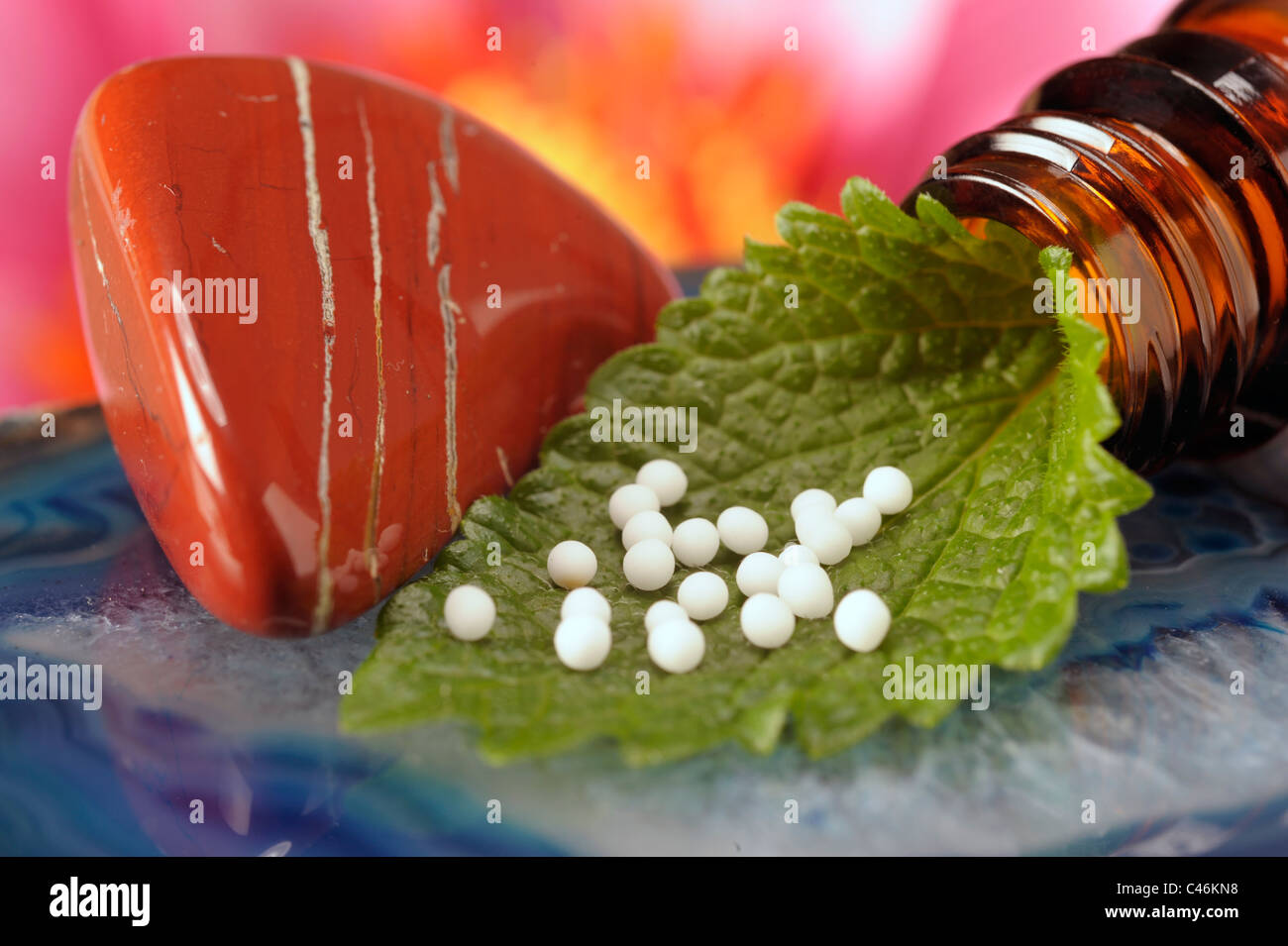 homeopathic medical pills Stock Photo - Alamy