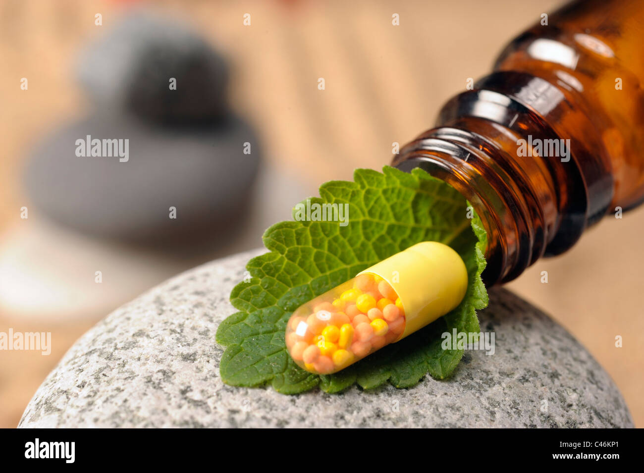 Homeopathic capsules hi-res stock photography and images - Alamy