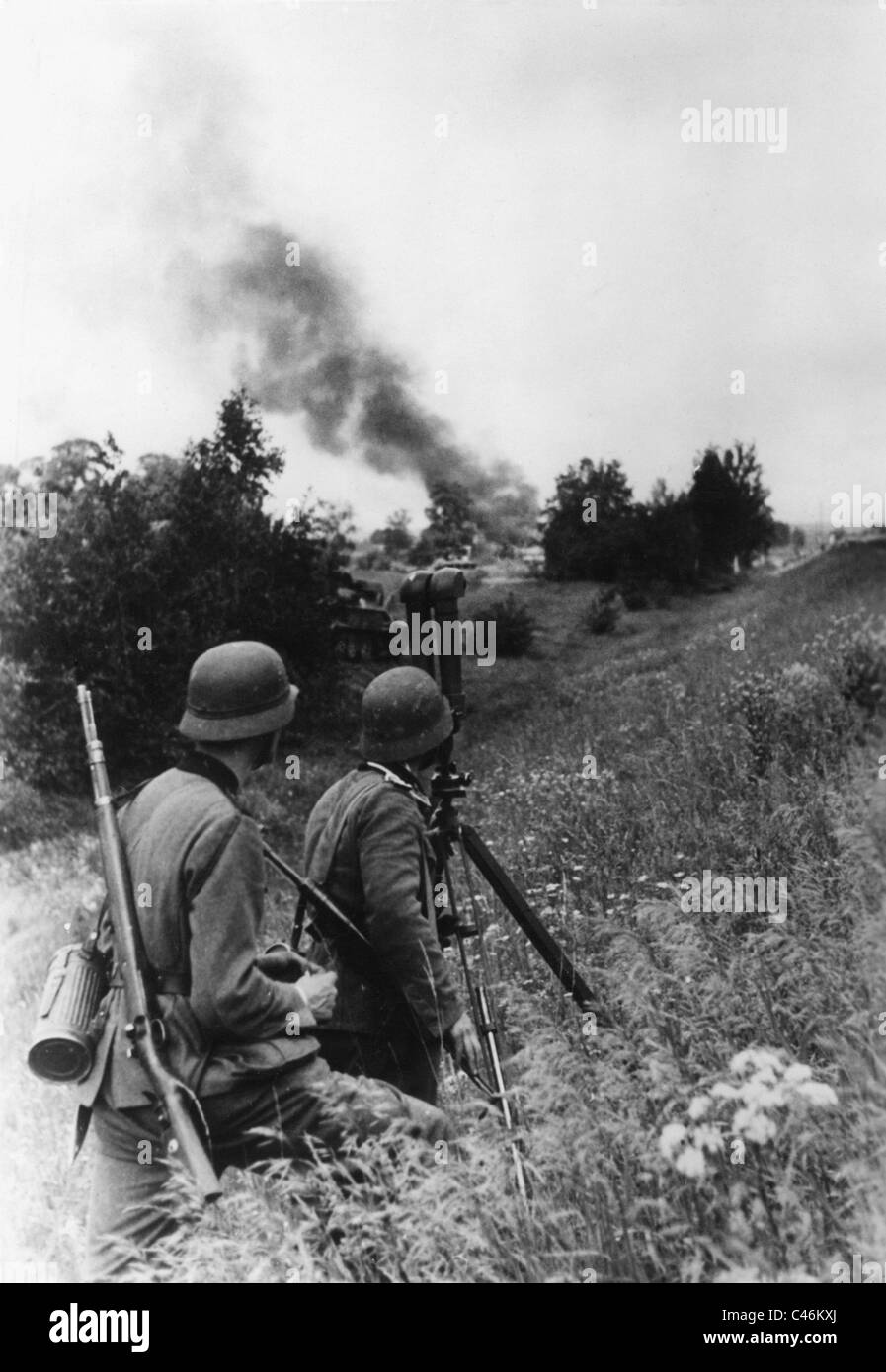 German troops riga hi-res stock photography and images - Alamy