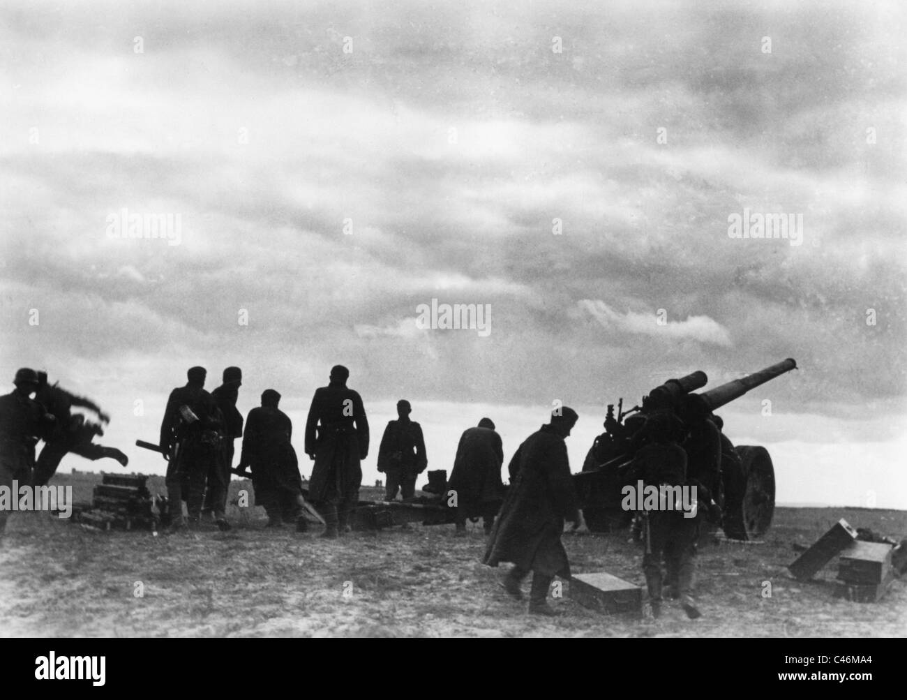 Second World War: German Army Group South and allied Axis troops ...