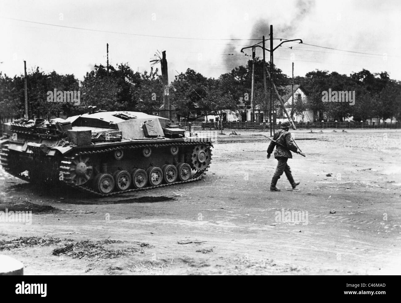 Second World War: German Army Group South and allied Axis troops ...