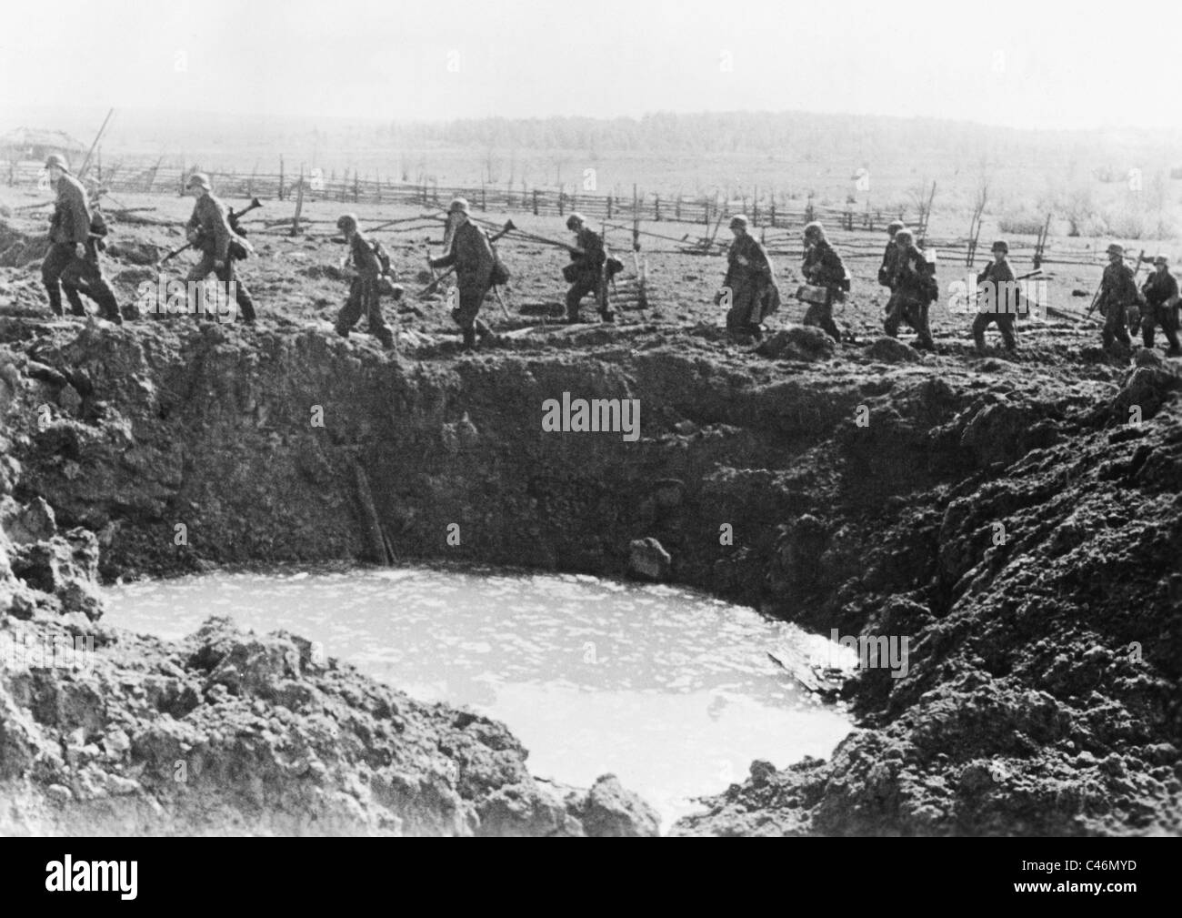 Second World War: Battles at the Eastern Front 1941-1942 Stock Photo ...