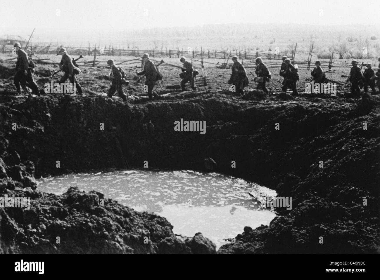 Second World War: Battles at the Eastern Front 1941-1942 Stock Photo ...