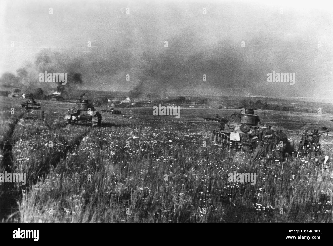 Second World War: Battles at the Eastern Front 1941-1942 Stock Photo ...