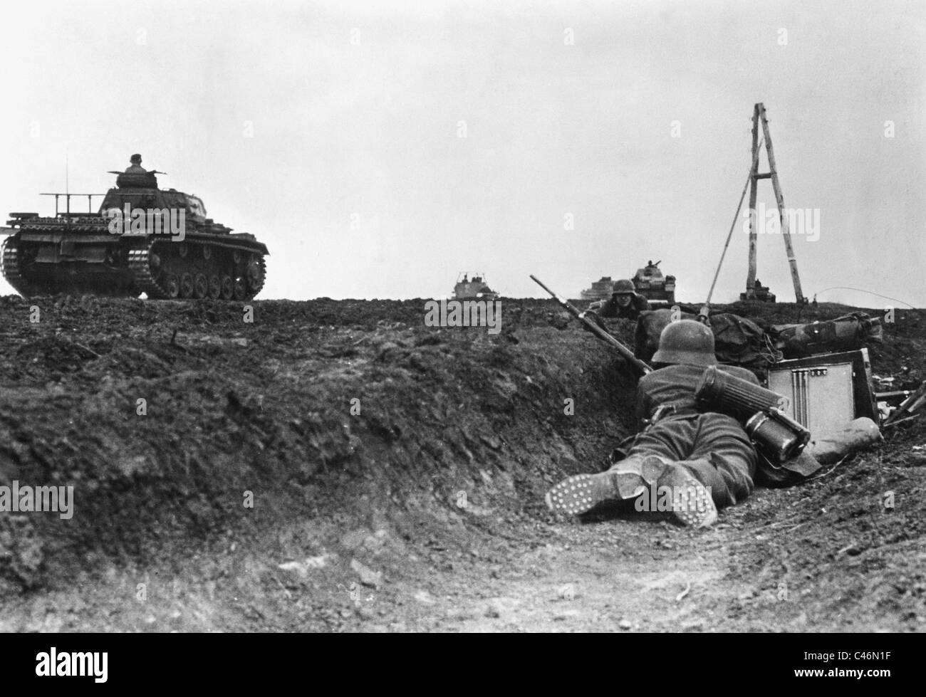 Second World War: Battles at the Eastern Front 1941-1942 Stock Photo ...