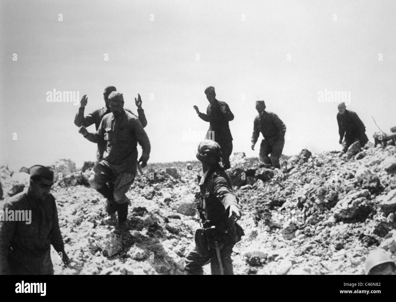 Second World War: Eastern Front. Siege of Sevastopol, 7th June-4th July ...