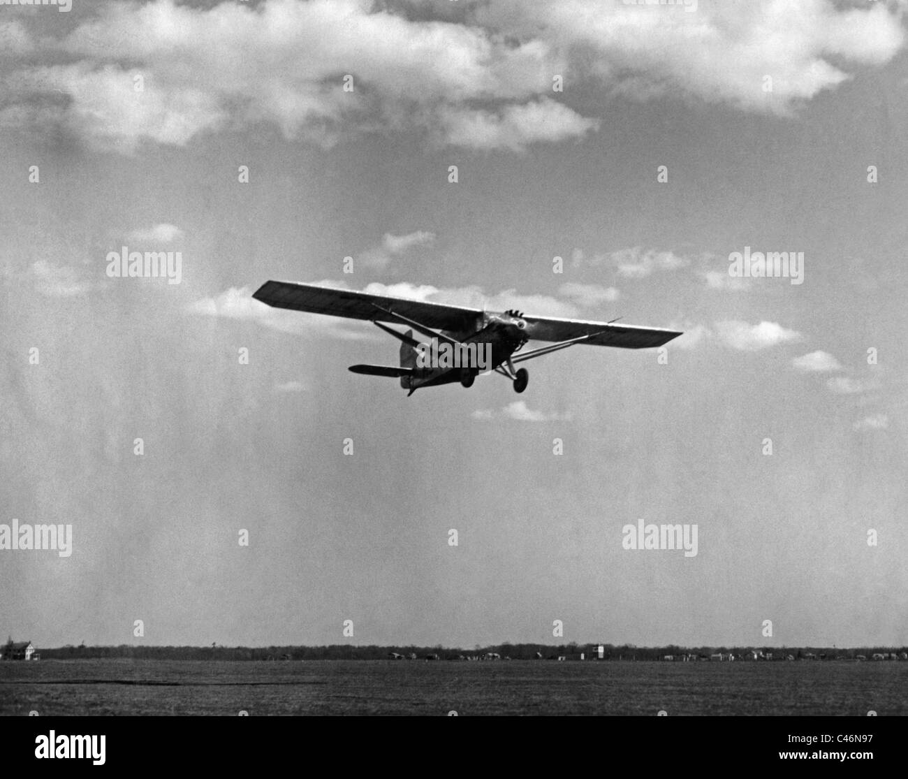 Pilot charles lindbergh Black and White Stock Photos & Images - Alamy