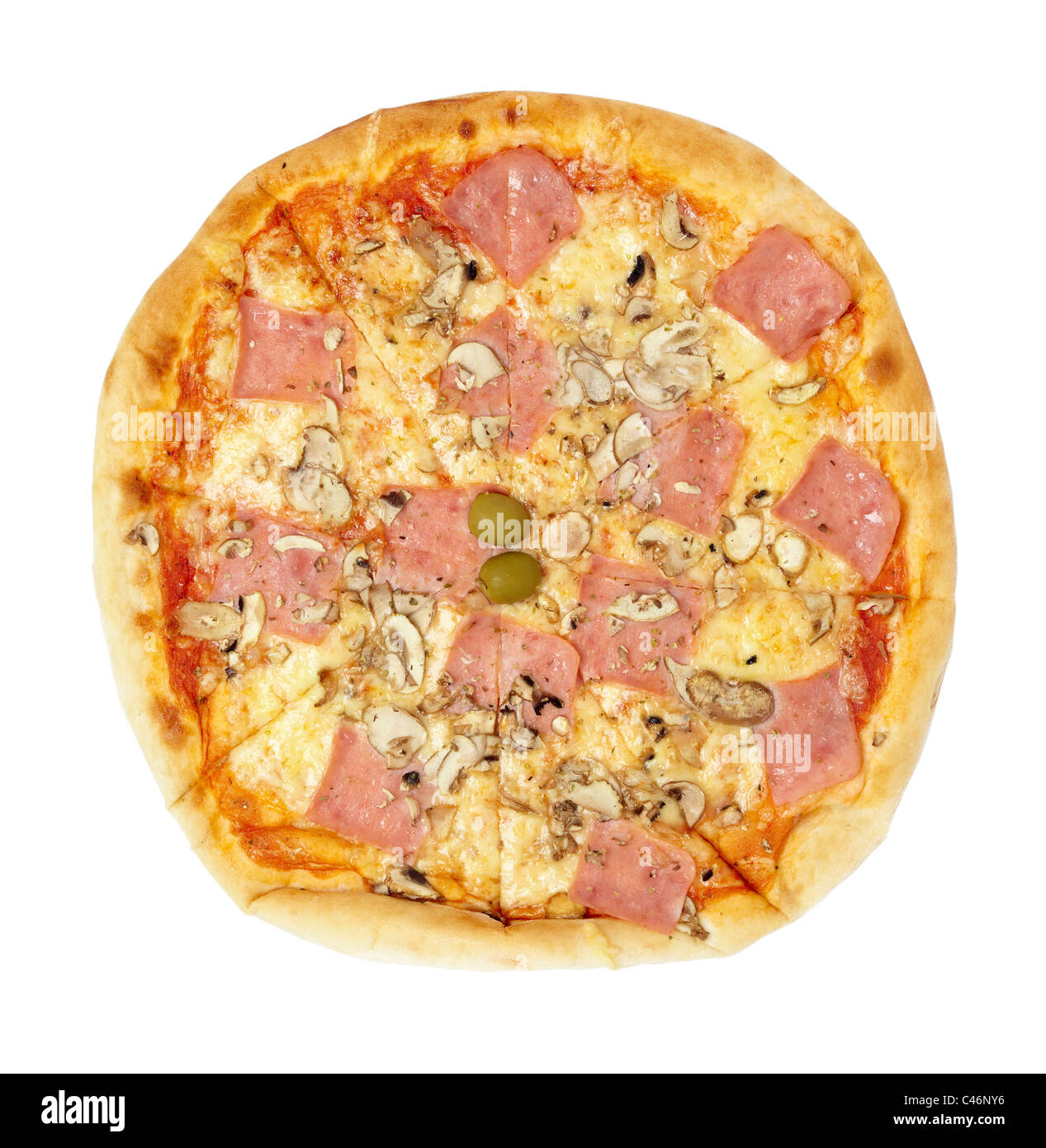 Pizza close up italian Cut Out Stock Images & Pictures - Alamy