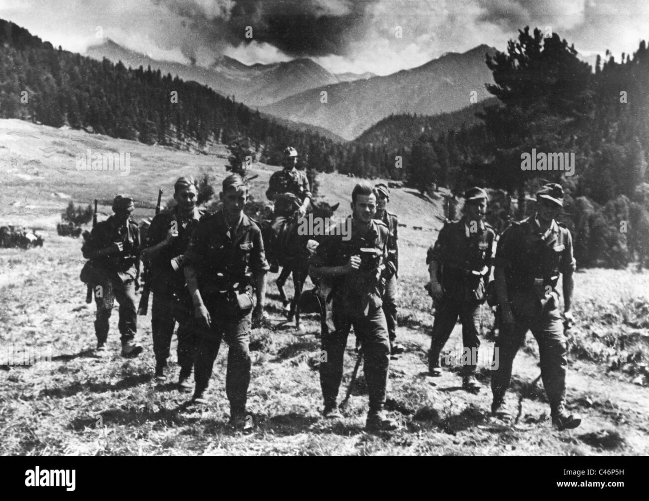 Second World War: Eastern Front. The German Wehrmacht in the Caucasus ...