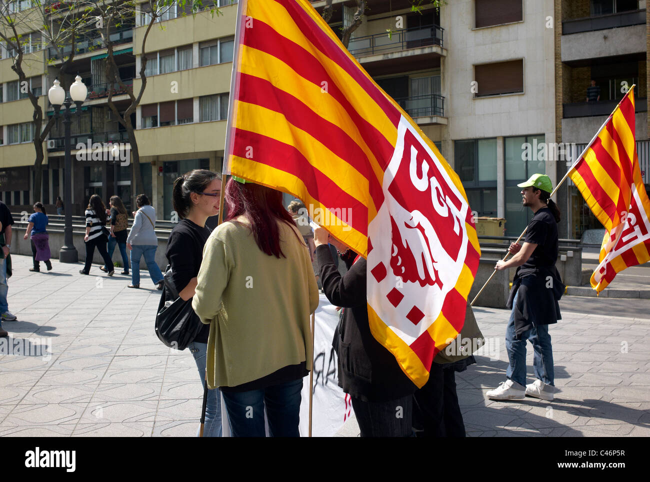 Day of The Workers, 1st of May, Spain Stock Photo - Alamy