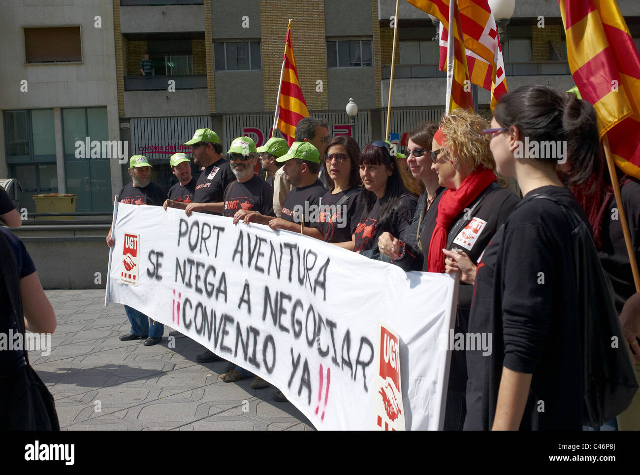 Day of The Workers, 1st of May, Spain Stock Photo - Alamy
