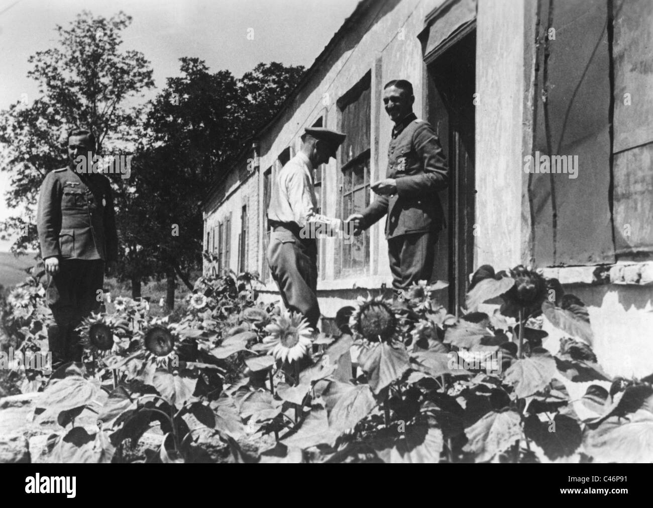 Second World War: Eastern Front. Staves and command posts of the ...