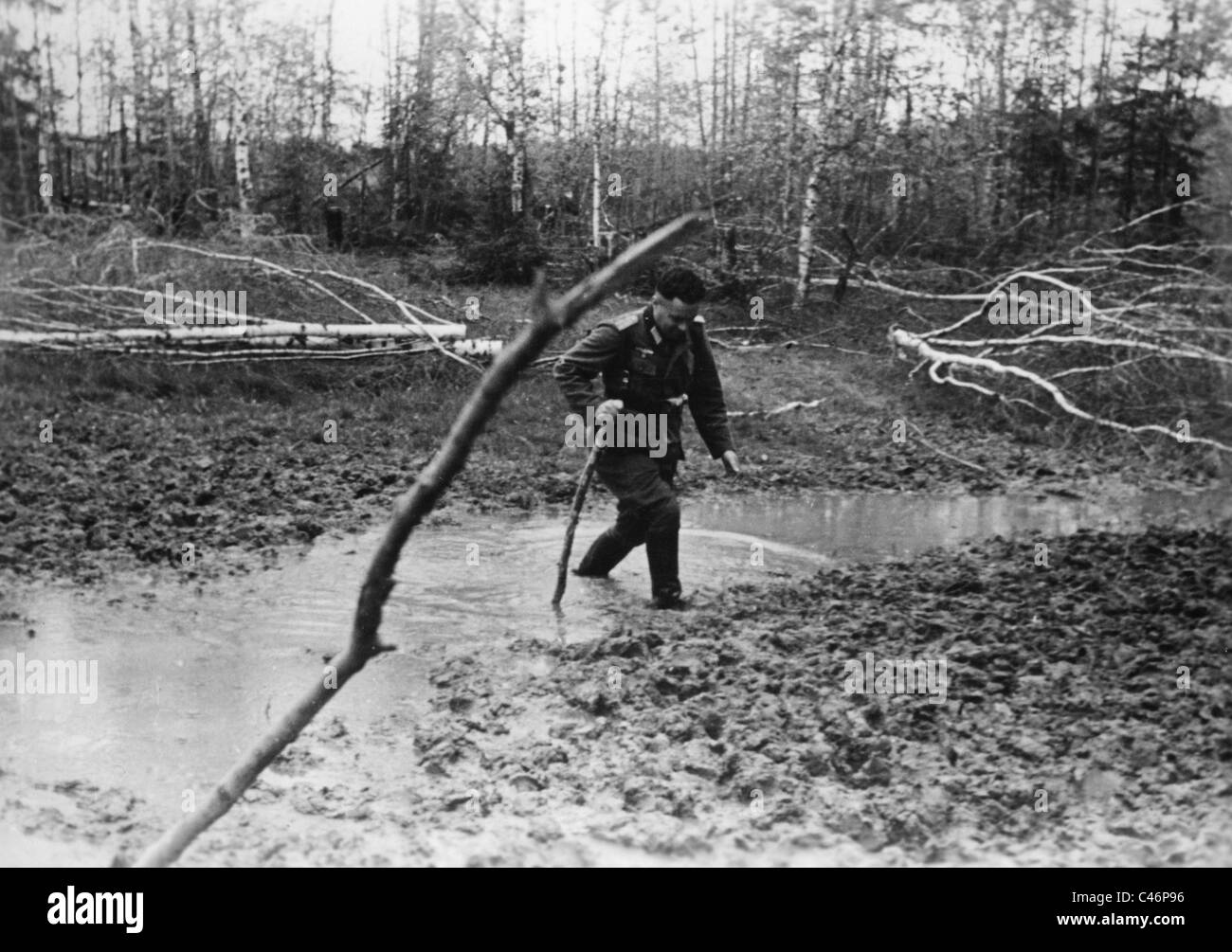 Second World War: Eastern Front. Staves and command posts of the ...
