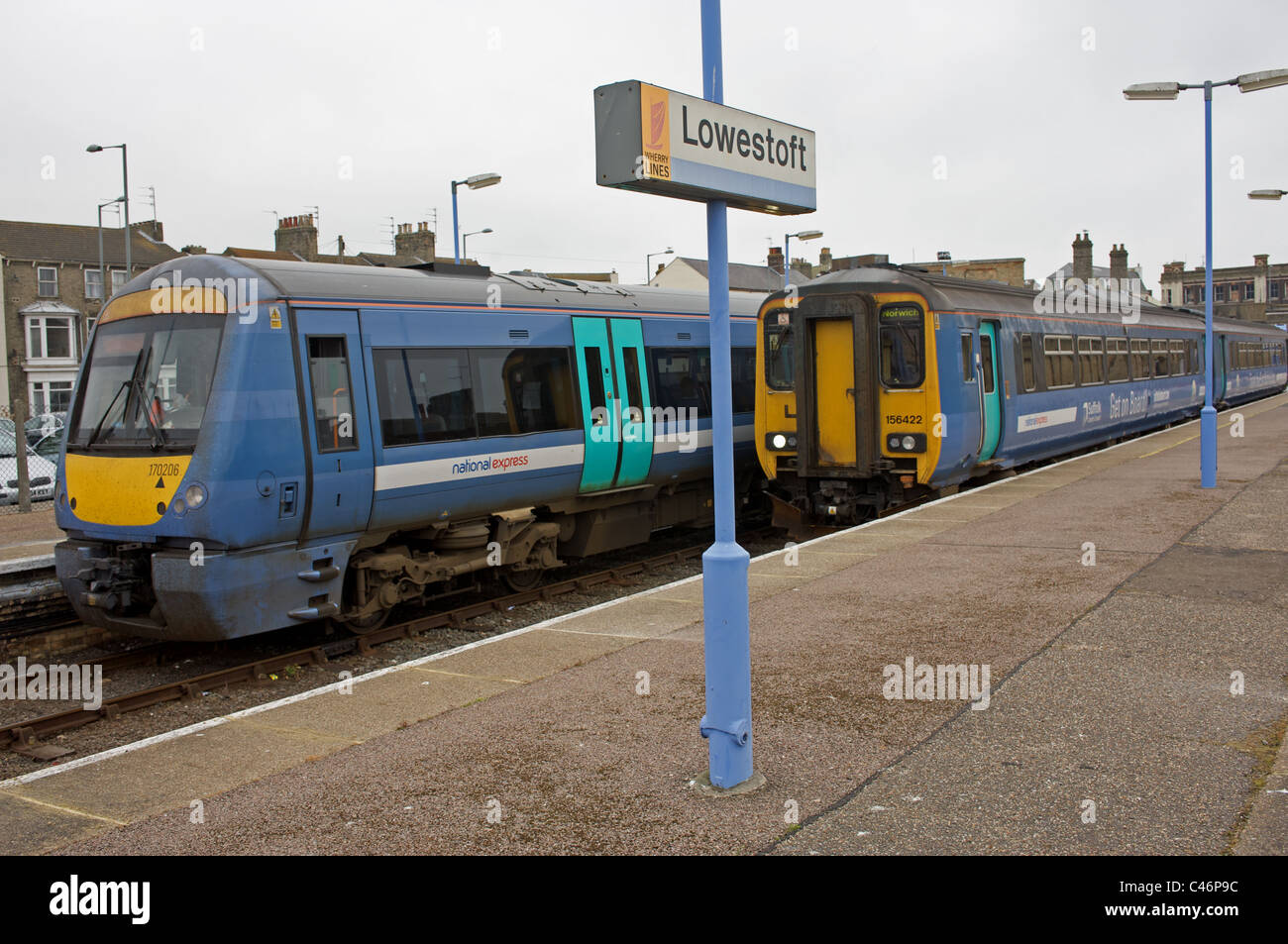 Lowestoft railway station suffolk uk hi-res stock photography and ...